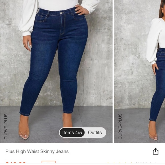 Sheine Curve | Jeans | New Plus Size Jeans New Size 2x High Waist ...